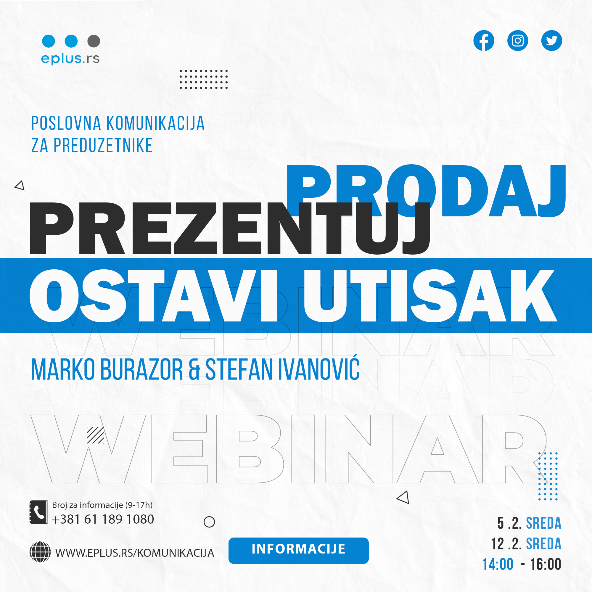 Komunikacija - ePlus Marketing Centar